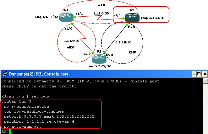 IT Blogtorials: Configuring BGP - BGP Backdoor