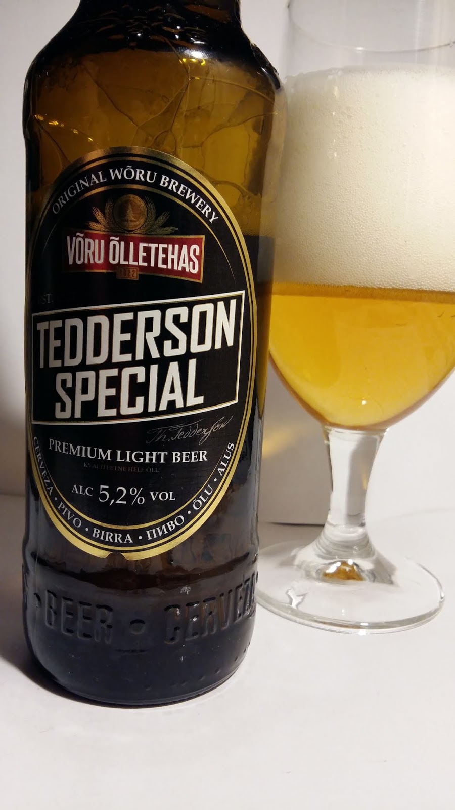 Gambrinuse õllepäevik: Tedderson Special