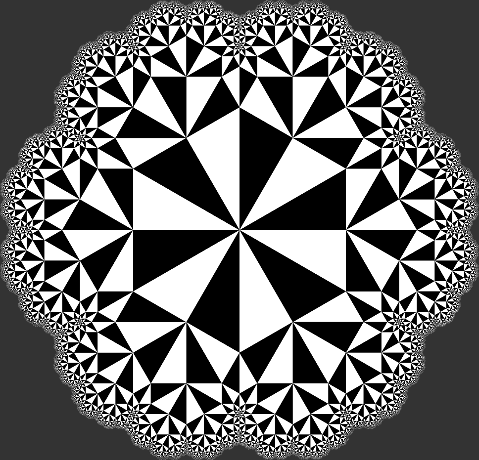 Byron's Blog: Fathauer Fractal Tessellation