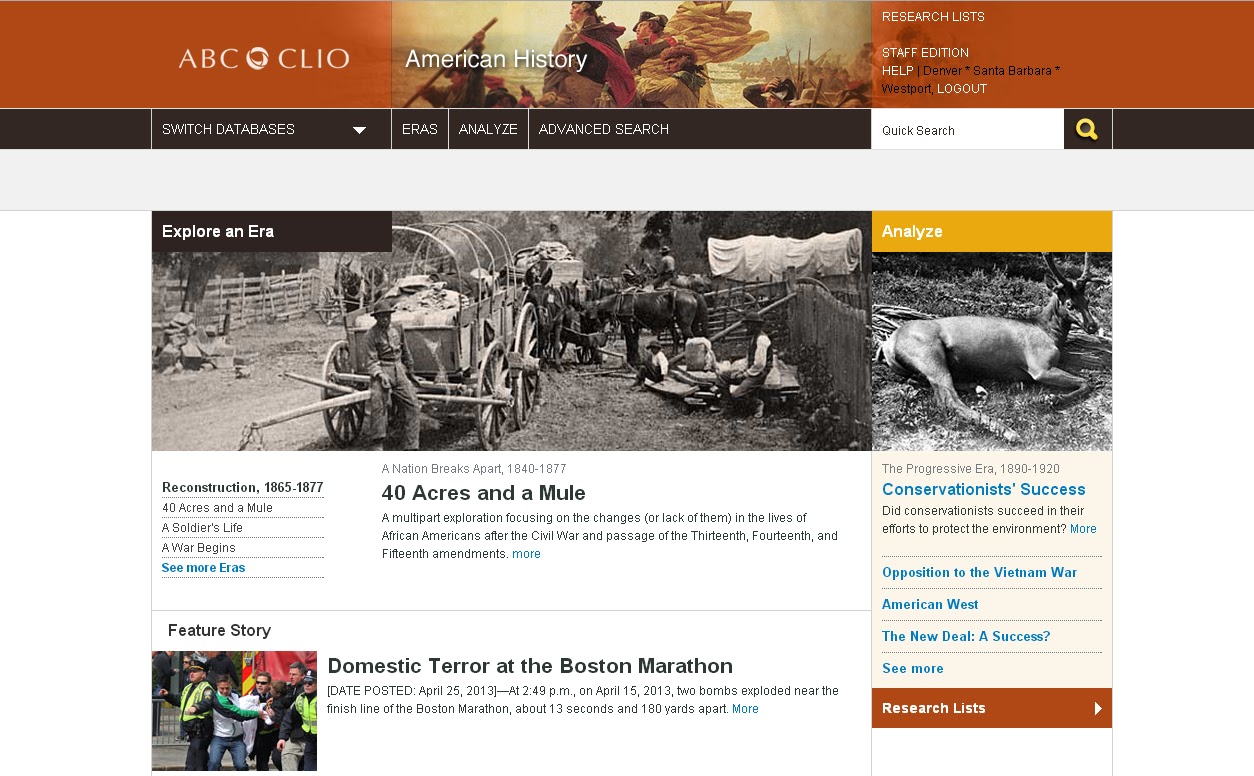 ABC-CLIO Blog: ABC-CLIO Solutions Helps Nevada Student with National ...