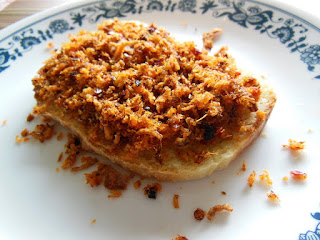 Chumkie's Kitchen : Burmese Dry Balachaung - Dried Shrimp Condiment