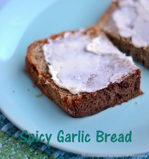 Annarasa ~ Essence of Food: Spicy Garlic Bread | Lasun Dabal Roti ...