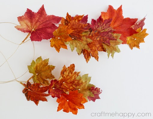 How to Wire an Autumn Leaf Headband | Craft me Happy!: How to Wire an ...