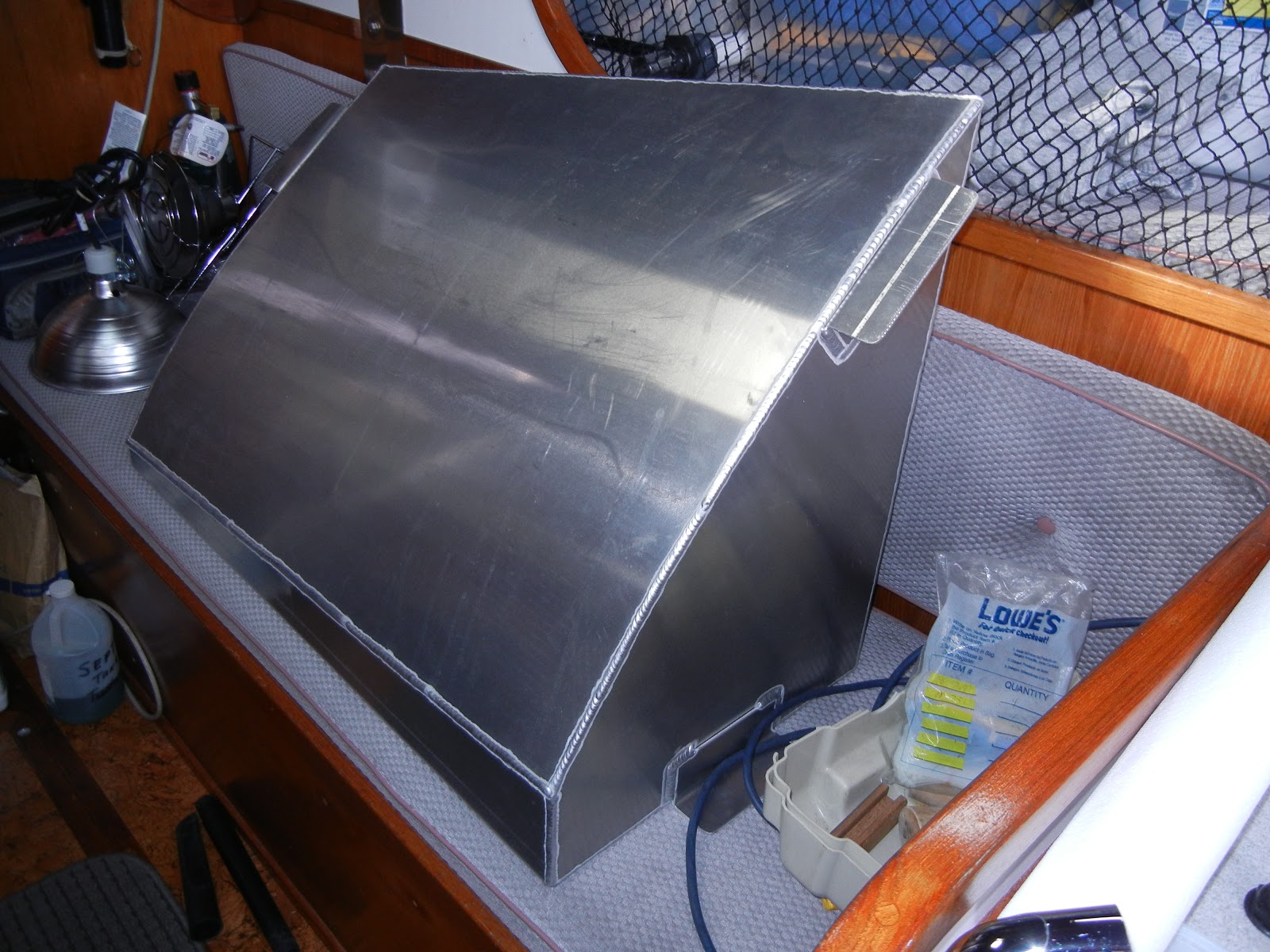 The Restoration & Upgrade of a 1979 Choate 40: Adding a Second Fuel Tank