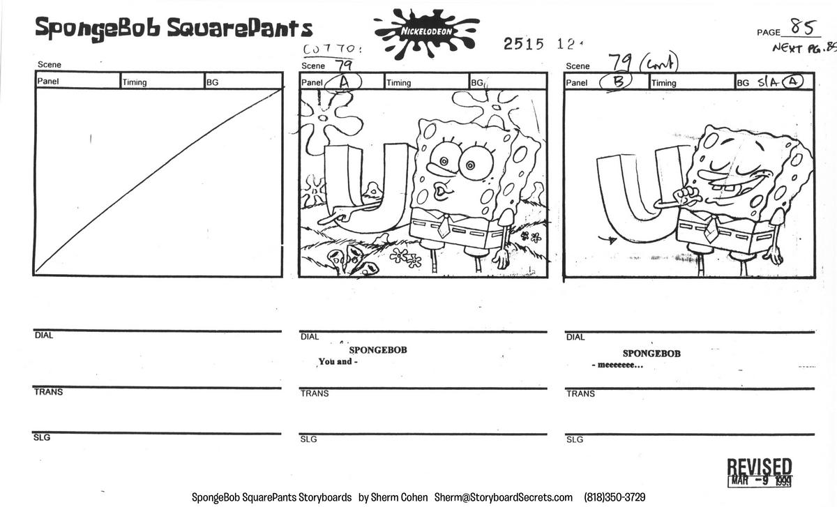 Sherm Cohen Storyboard Artist: SpongeBob Storyboards: The FUN Show