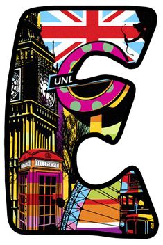 London Letter. Letras Londres. - Oh my Alfabetos!