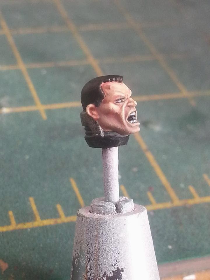 Tutorial - Painting Stubble - Bloody Dice