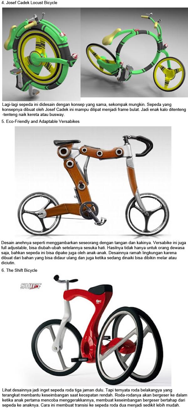 Sepeda Unik dan Gaul | KOMUNITAS SEPEDA UNIK