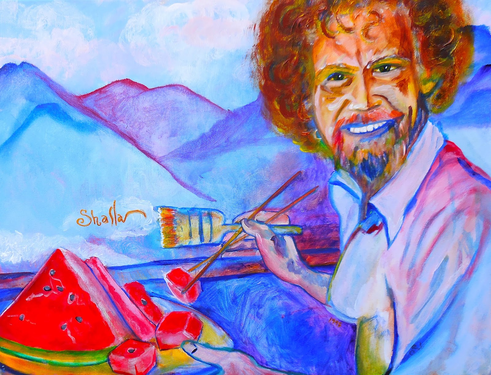 SHALLA the Artist: Shalla Paintings