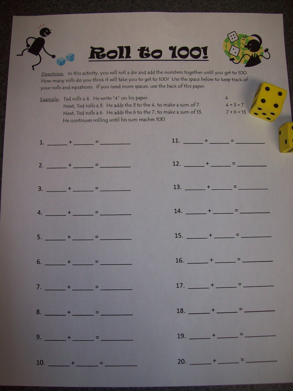 Teaching With Terhune: 100th Day Activities!