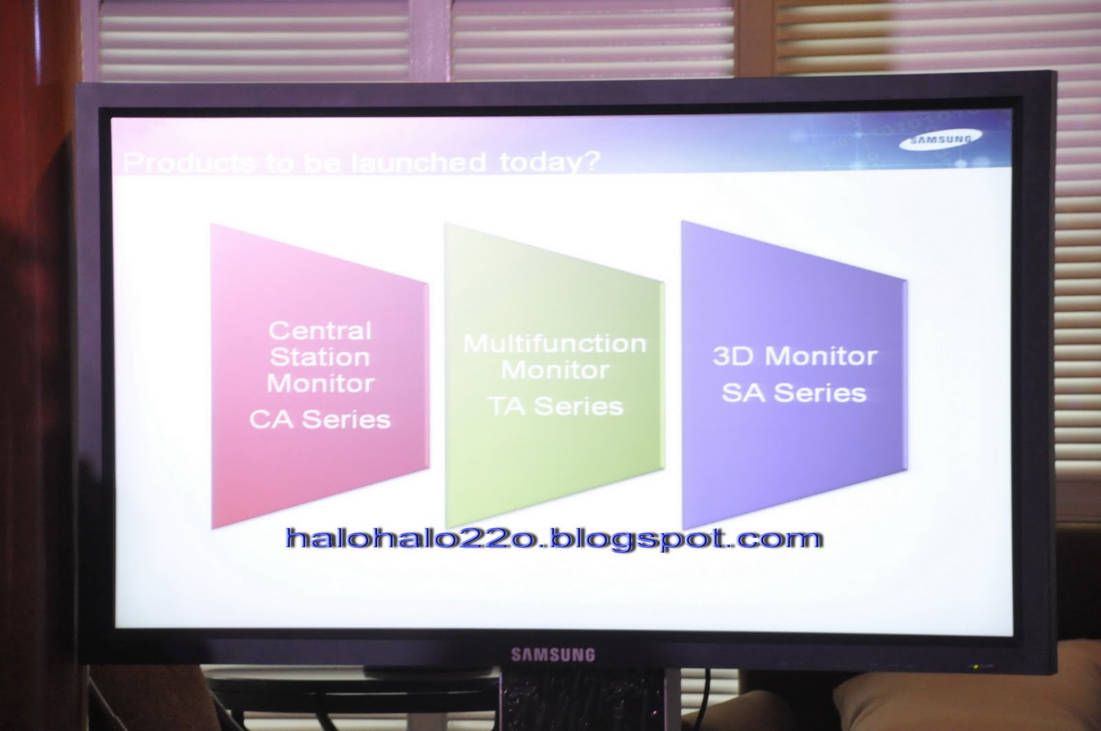 halohalo22o: Samsung Launches the latest SyncMaster 3D LED Monitor