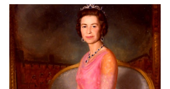 Amazing Portrait of Queen Elizabeth II Painted by Paul Fitzgerald # ...