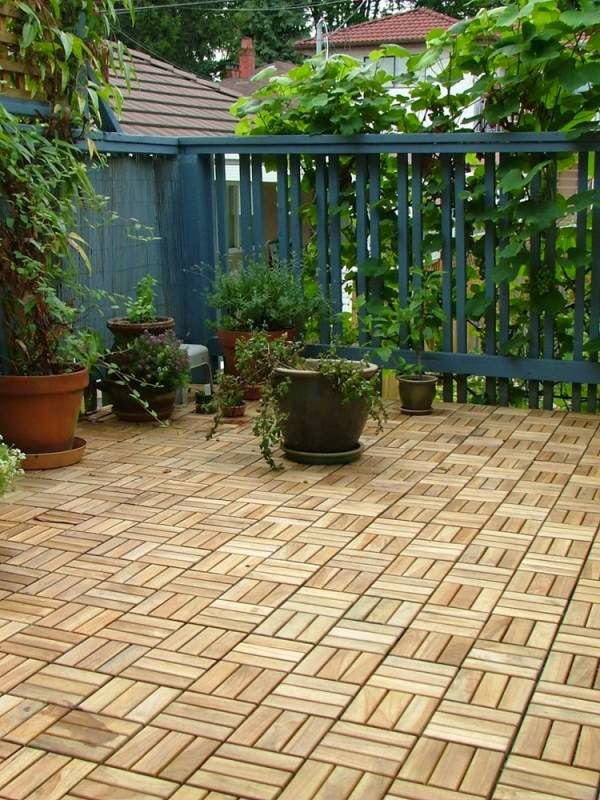 Select Wood Tiles For The Balcony - What Types Of Wood Are Suitable ...