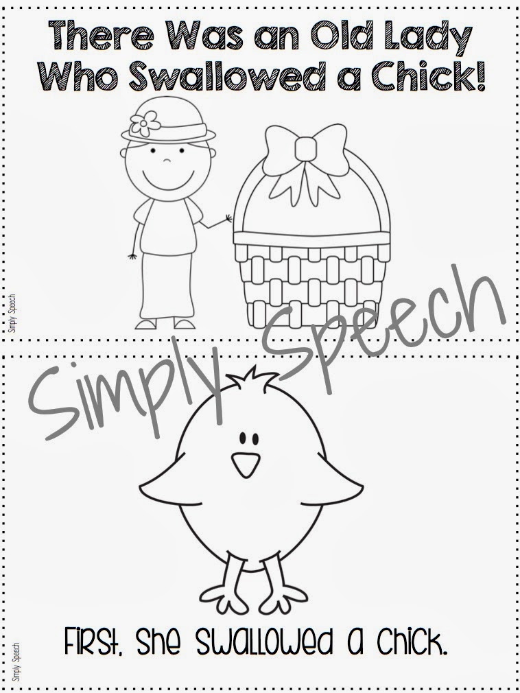 There Wan an Old Lady Who Swallowed a Chick | Simply Speech