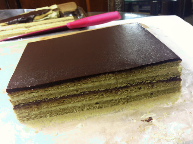 Opera Green Tea Cake