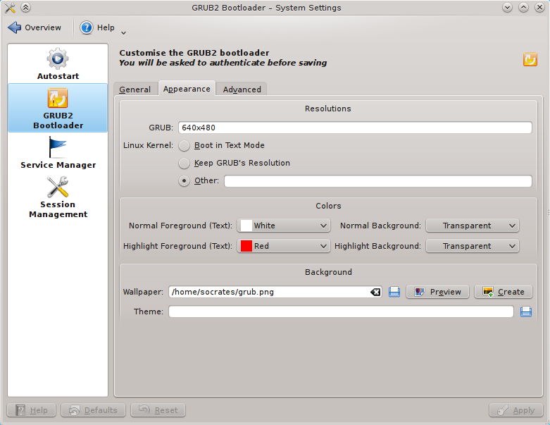 GRUB2 Bootloader Editor, Another Powerful Bootloader Editor for KDE!