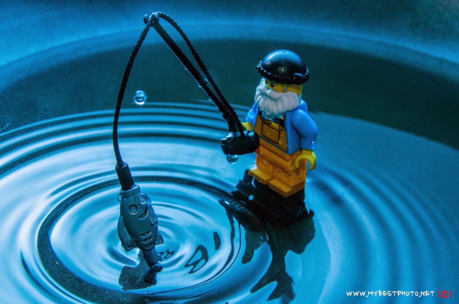 Lego Minifigures in the Wild: Lego Minifigure Series 3 Fisherman ...
