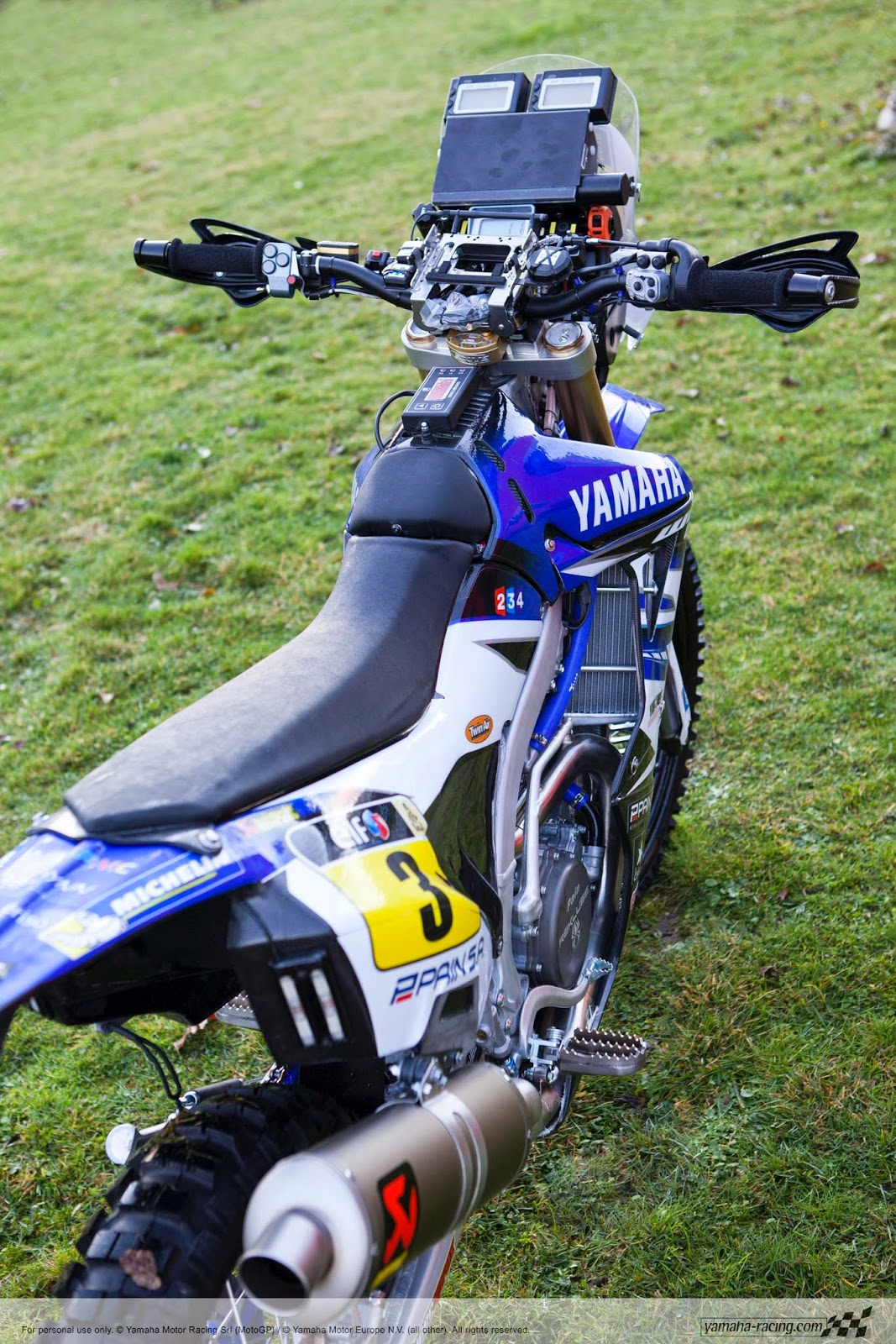Racing Cafè: Yamaha WR 450F Dakar Rally Team Yamalube 2015