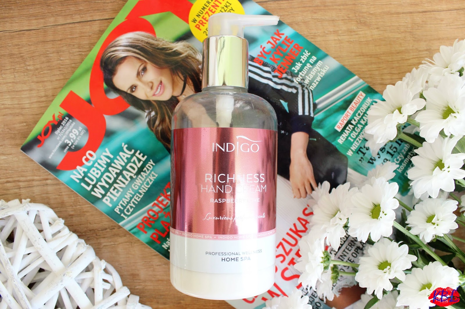Kate's Beautyland: INDIGO: Richness Hand Cream Raspberry Love Krem do rąk
