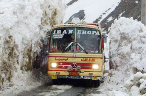 Classic Iran Peima (Peyma) buses - Blue Image
