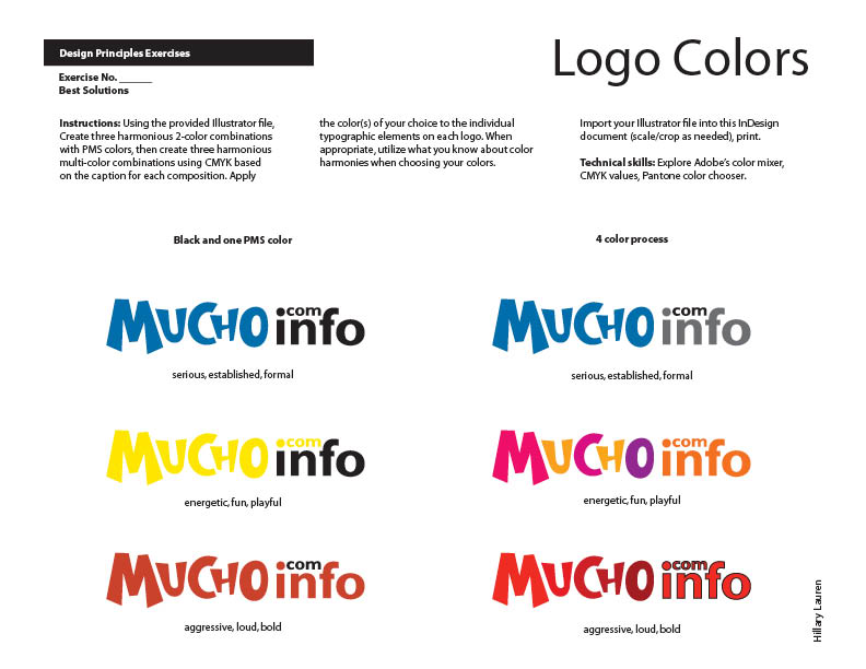 Sketchbook: Color logos