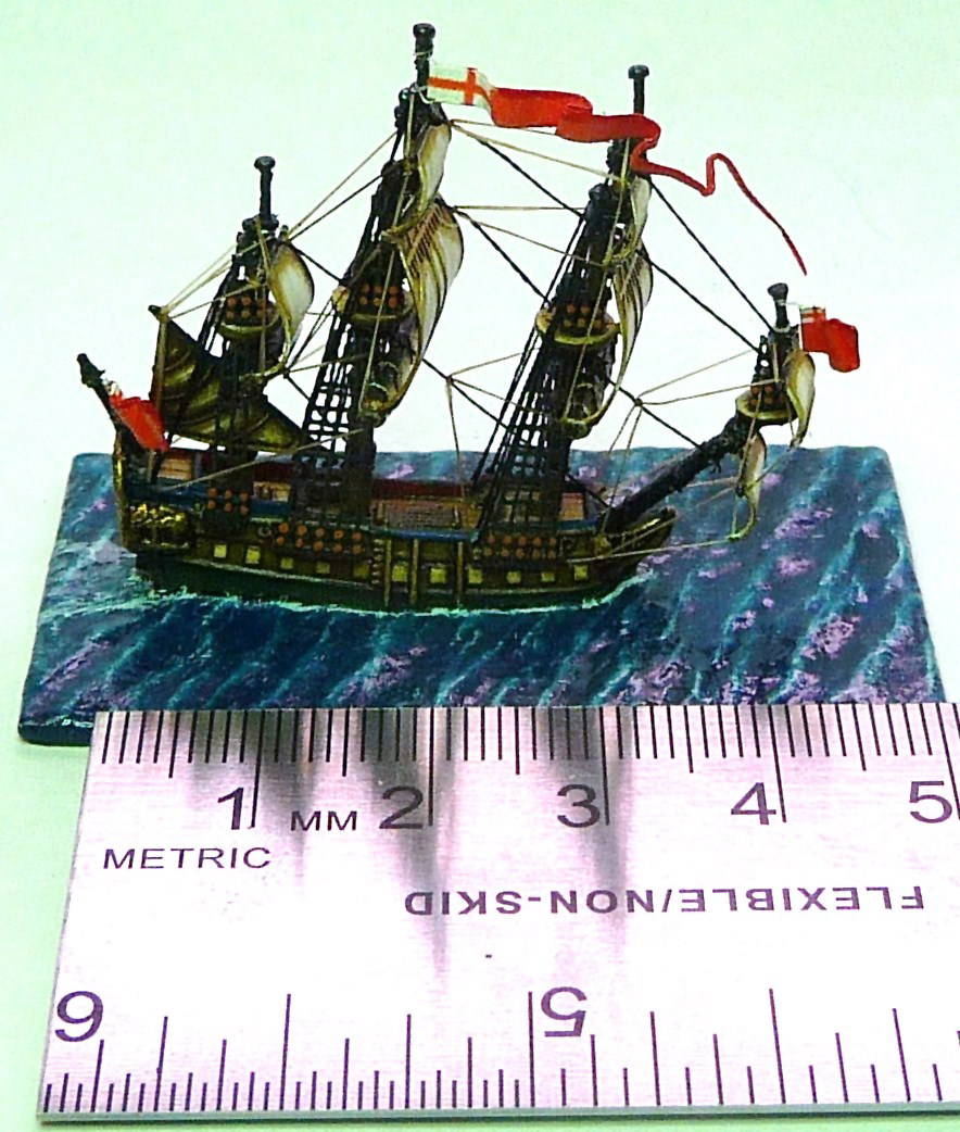 Mike's Leadpile: Ye 1:1200 scale Anglo-Dutch Wars: British 5th rate
