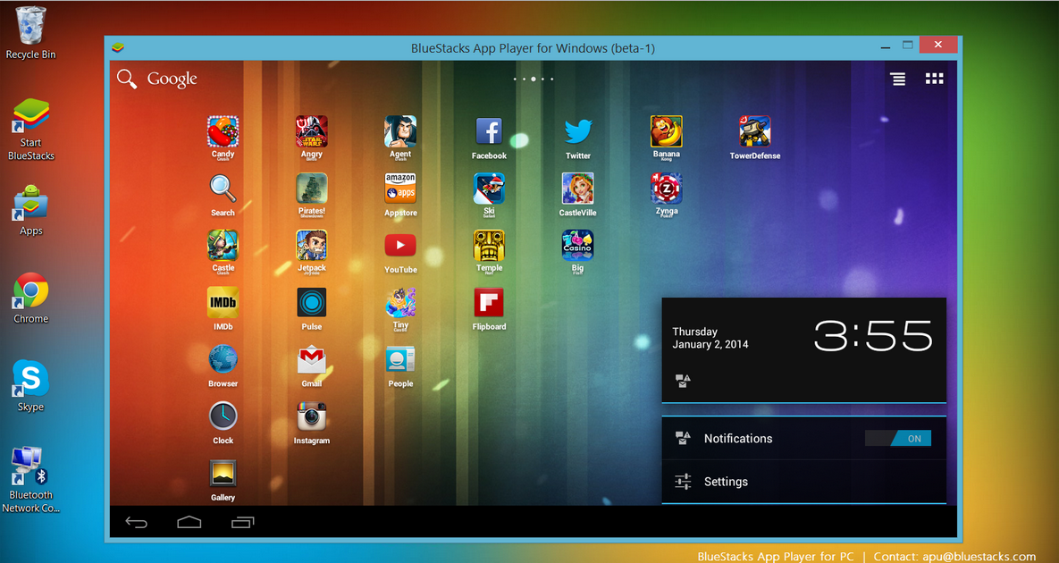 Error dan Solusi Pada Bluestack - SIGADO