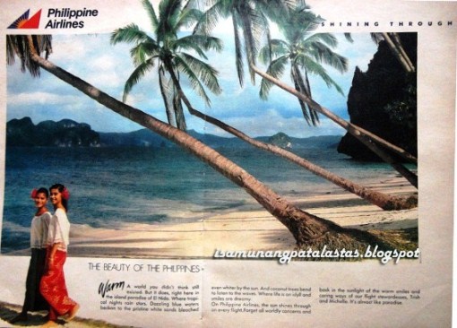 ISA MUNANG PATALASTAS: 57, Shining Through: PHILIPPINE AIRLINES