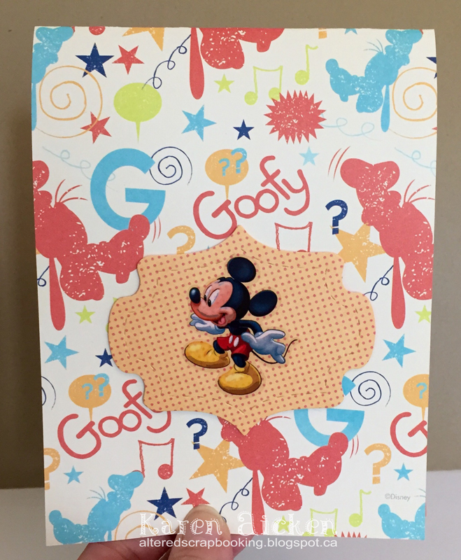 Altered Scrapbooking: Disney Love Notes for the Grandkids