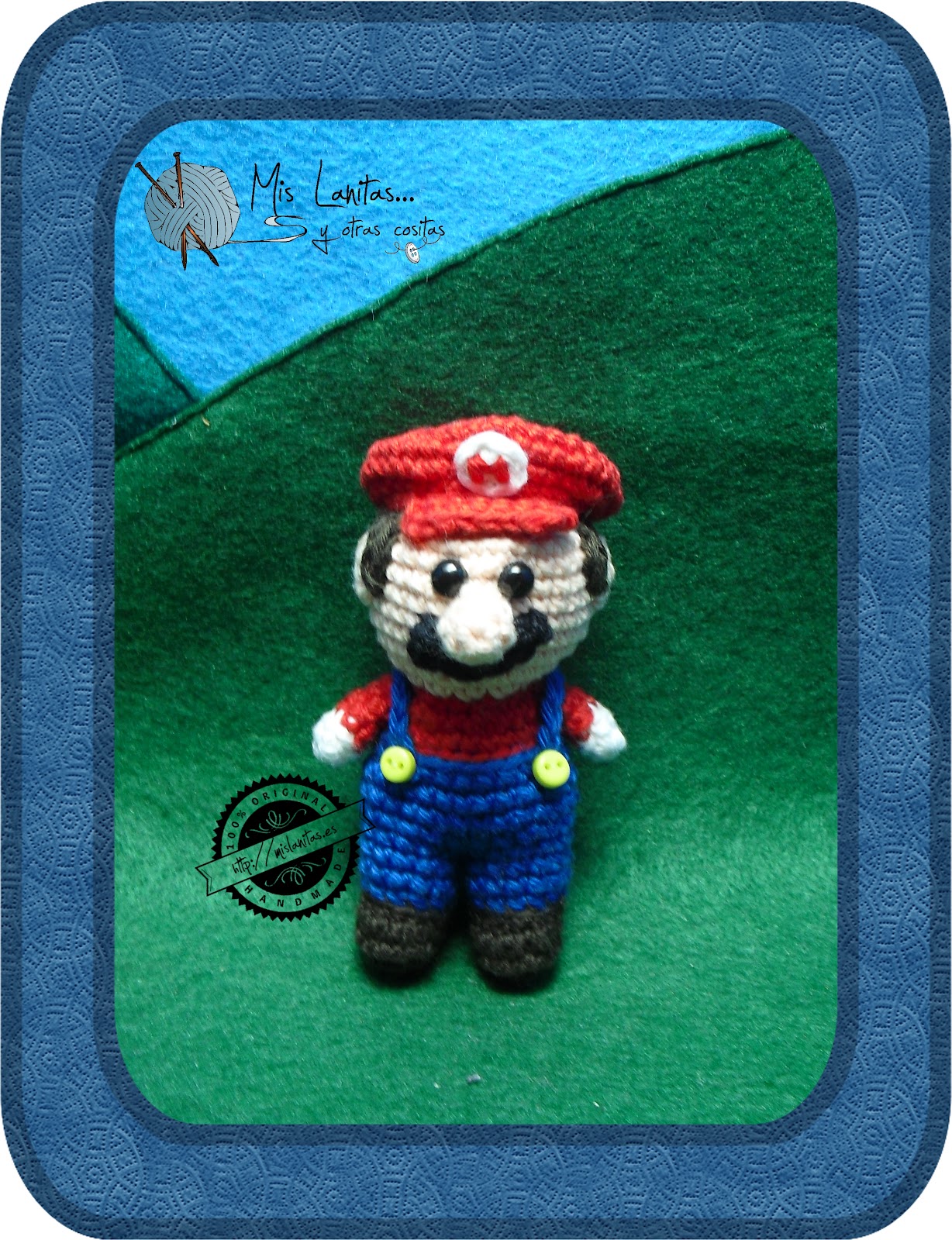 El Baúl de Elveawen: Mini Mario Chibi amigurumi