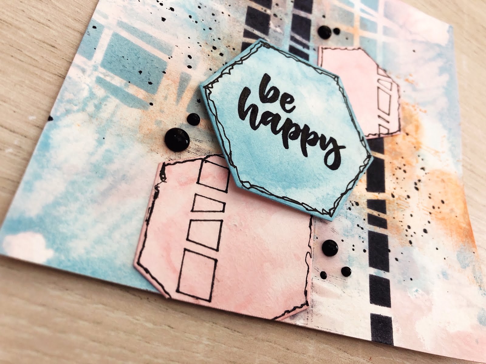 5 Different Ways To Layer With One Stencil - Gerry's Craft Room