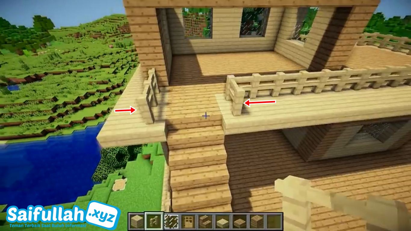 16+ Rumah Kayu Minecraft, Istimewa!