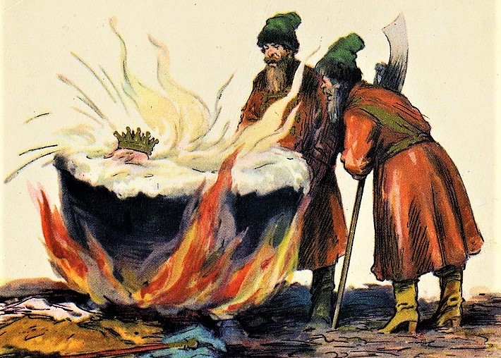 Z bajką przez świat: bajka rosyjska - Konik Garbusek