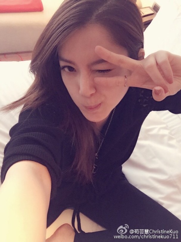 TVB Entertainment News: Christine Kuo shares her selfies and informs ...