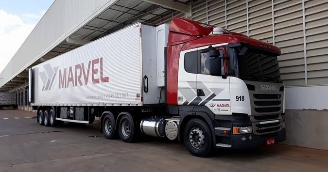 Transportes Marvel abre nova contratação de motoristas internacionais