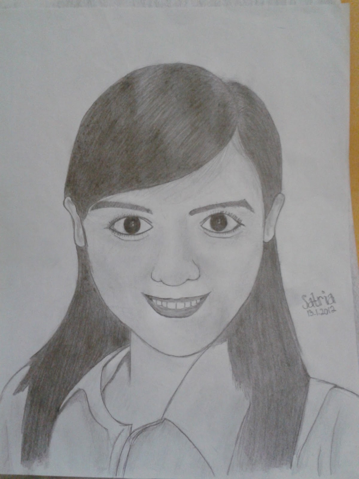 KORASONE: Hasil Belajar Menggambar Sketsa