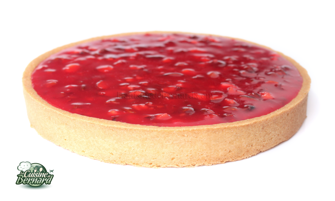 Tarte aux Pralines Roses - La cuisine de Bernard