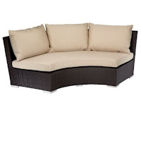 Curved Sofas And Loveseats Reviews: Curved Conversation Sofa