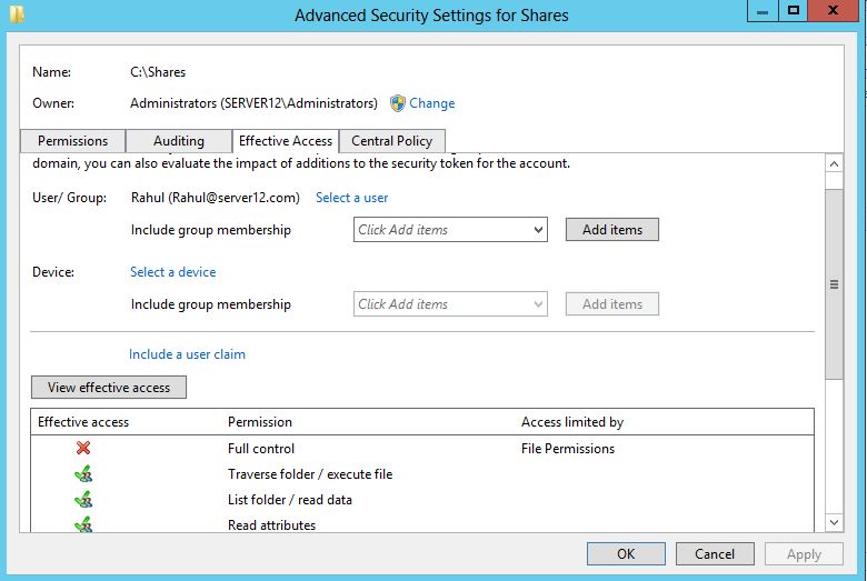 For TechGuys: Windows Server 2012 Dynamic Access Control