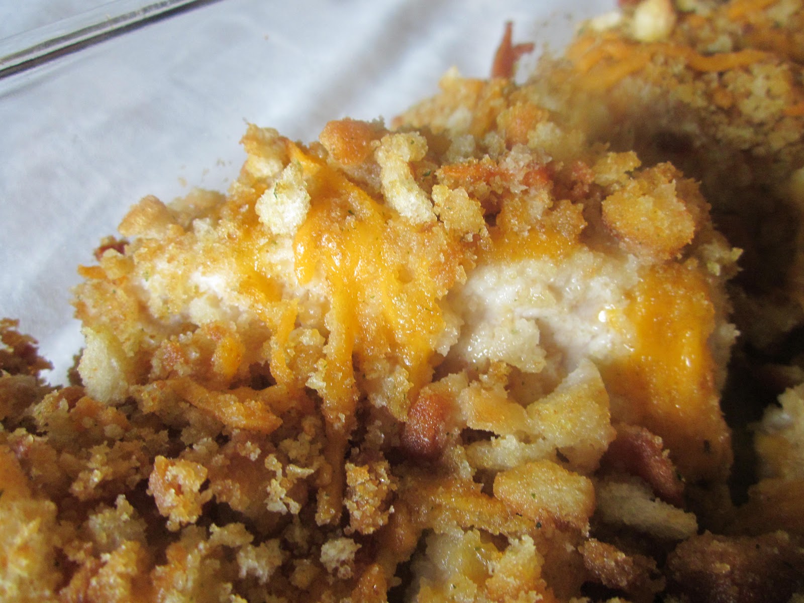 Dimples & Delights: Cheesy Chicken with Crunchies