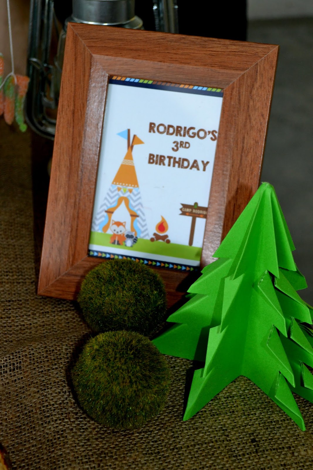 Partylicious Events PR: {Woodland Camping Birthday}
