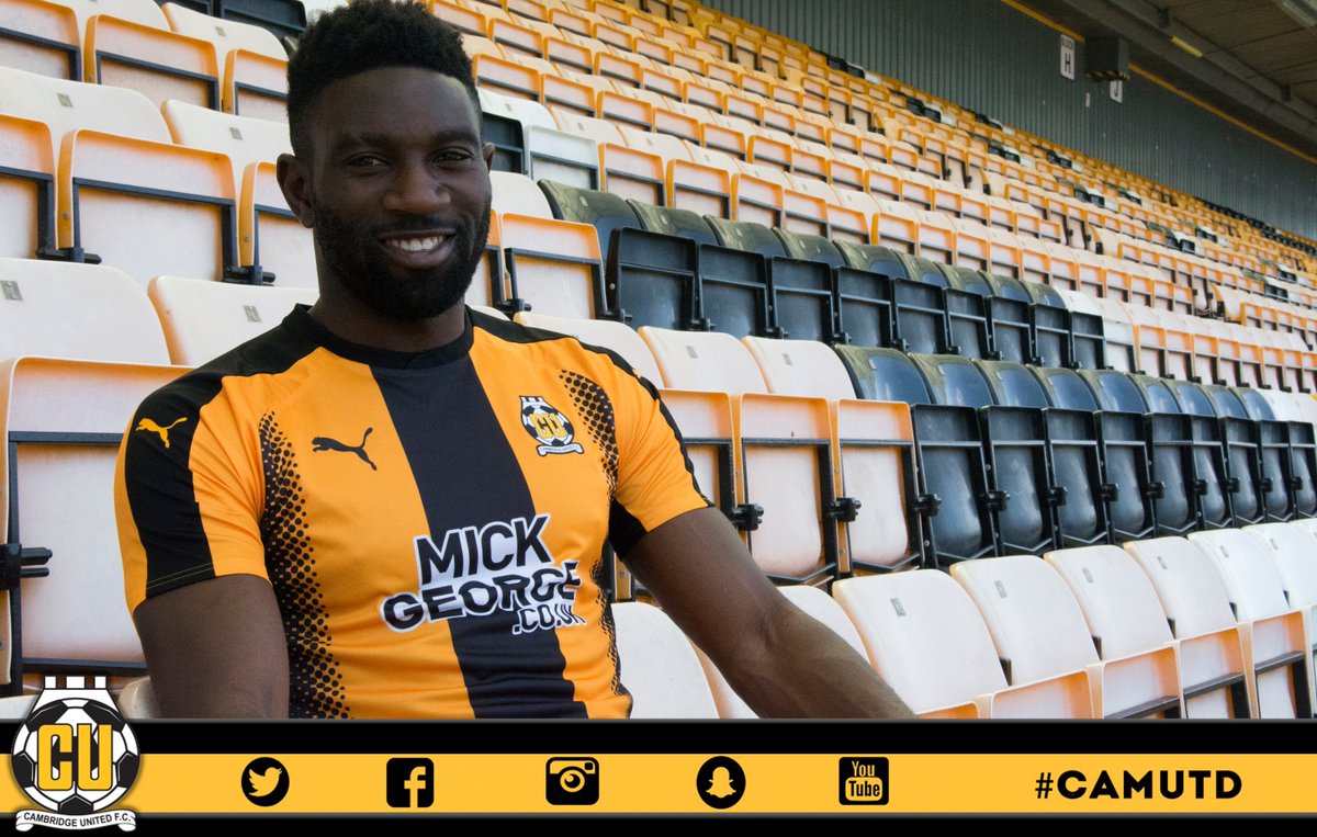 Cambridge United 17-18 Home Kit Released - Footy Headlines