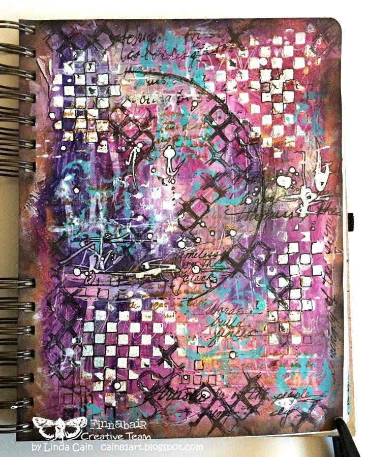 FRIENDS in ART: An Abstract Journal Page