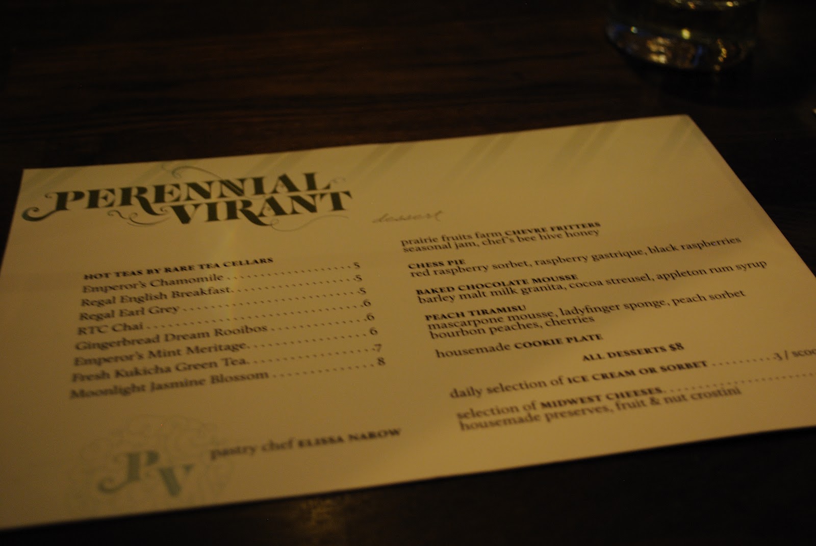 Perennial Virant: It's What's In Season | The Ghost Guest