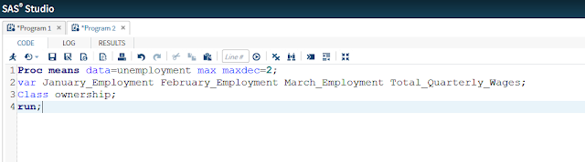 SAS by Stevy: Descriptive Statistics in SAS (Part -1) - PROC MEANS and ...