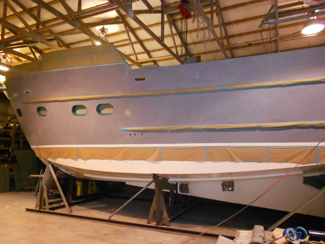 Conall's Boat Build: Hull finish paint