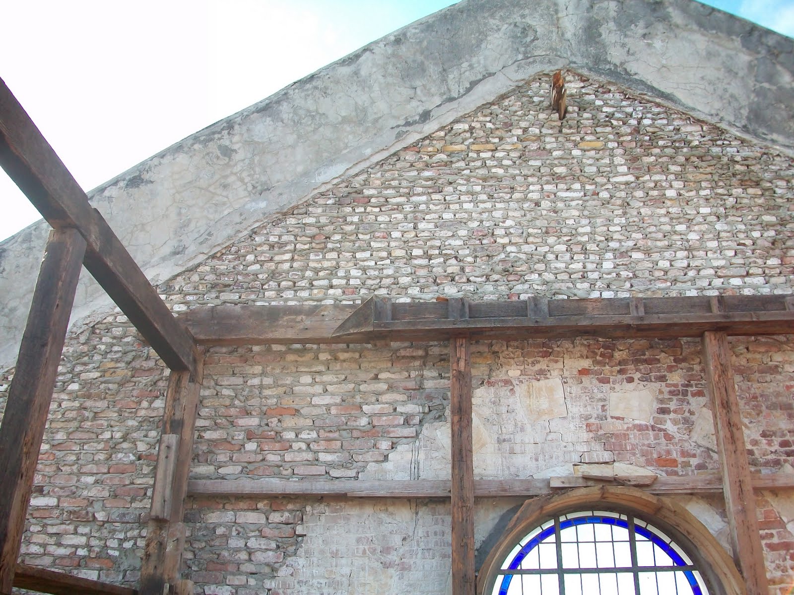 The Restoration of St. John's Cathedral: Stone and Brick Walls