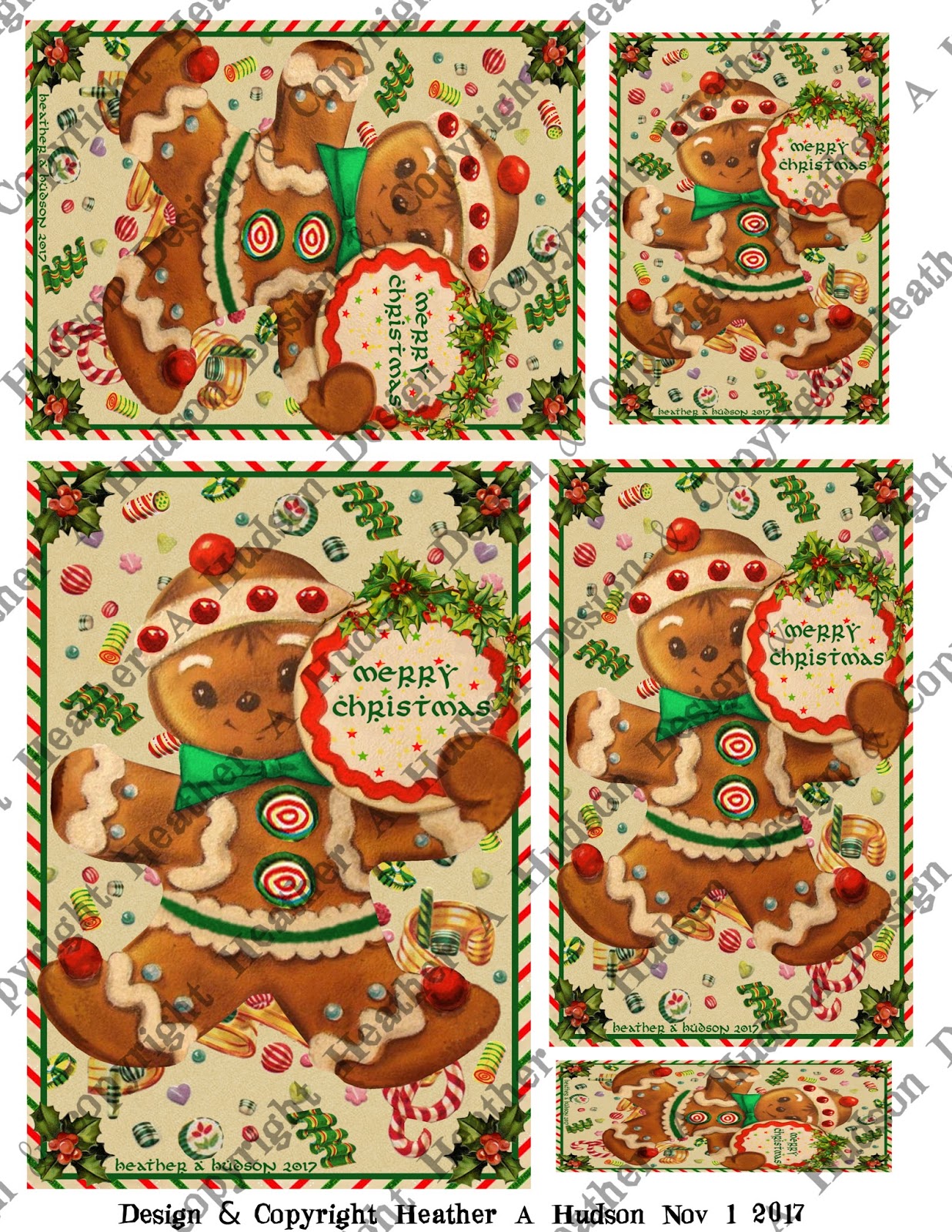 Heather A Hudson: Sweetly Delicious Gingerbread Men with Cookies and ...