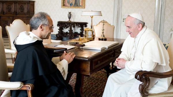 Irish Dominican Vocations: Master of the Order meets Pope Francis