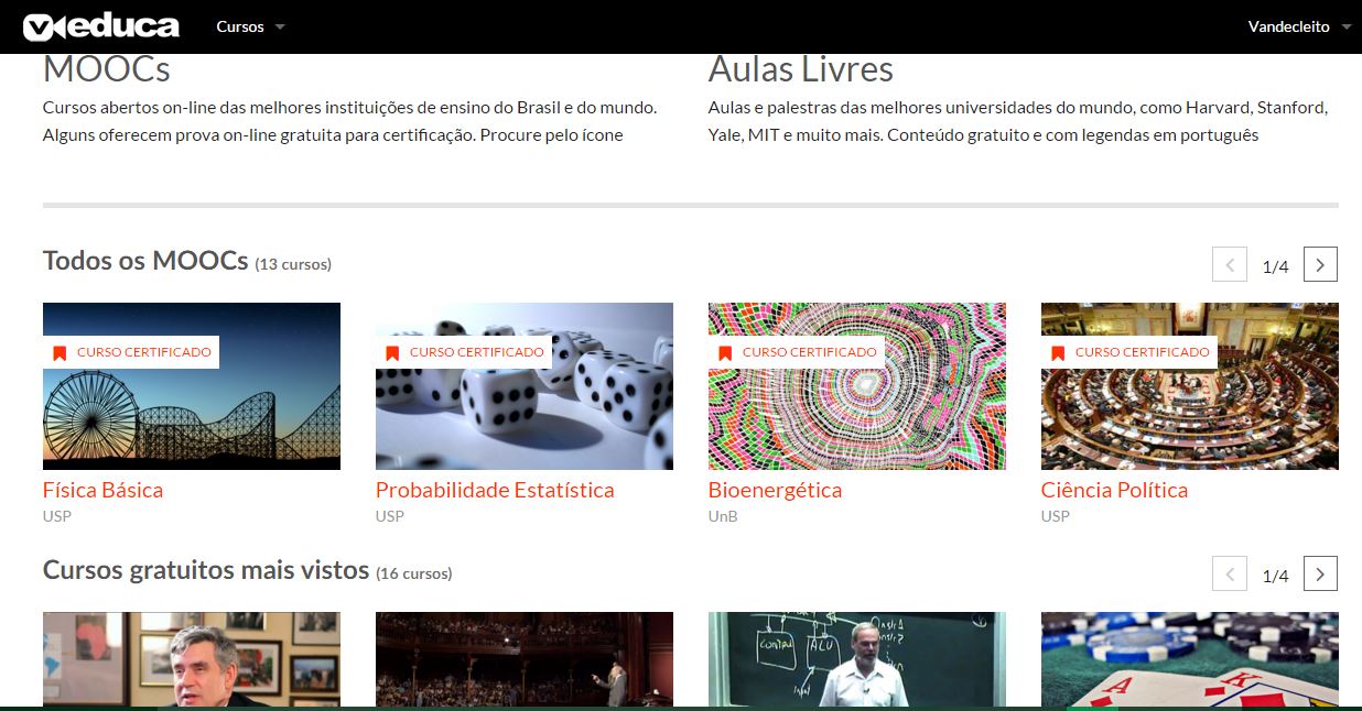 Educador Contemporâneo: Cursos gratuitos | Veduca